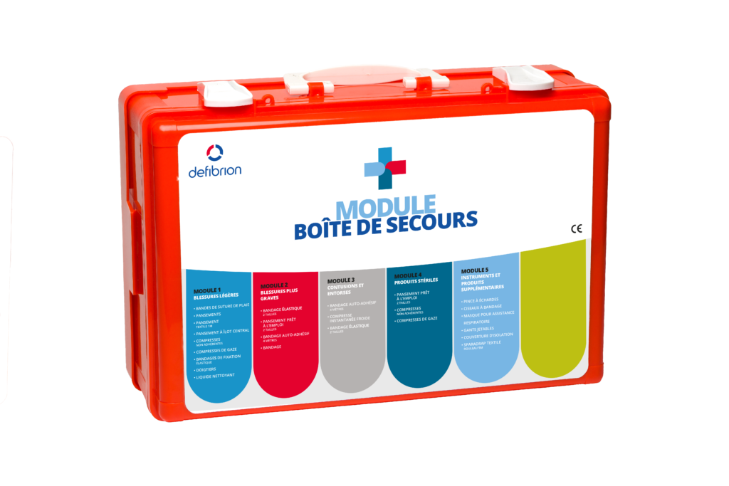 Boîte de premiers secours modulaire - LauguiConcept